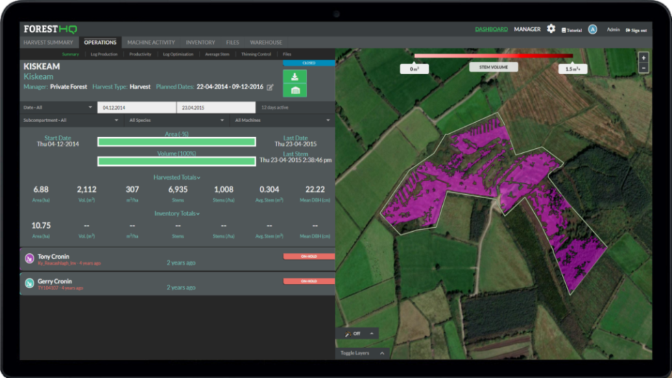 Sustainable Harvesting - Treemetrics